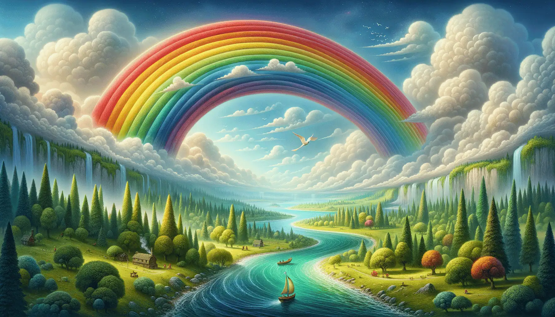 The Rainbow Class 5 English Santoor