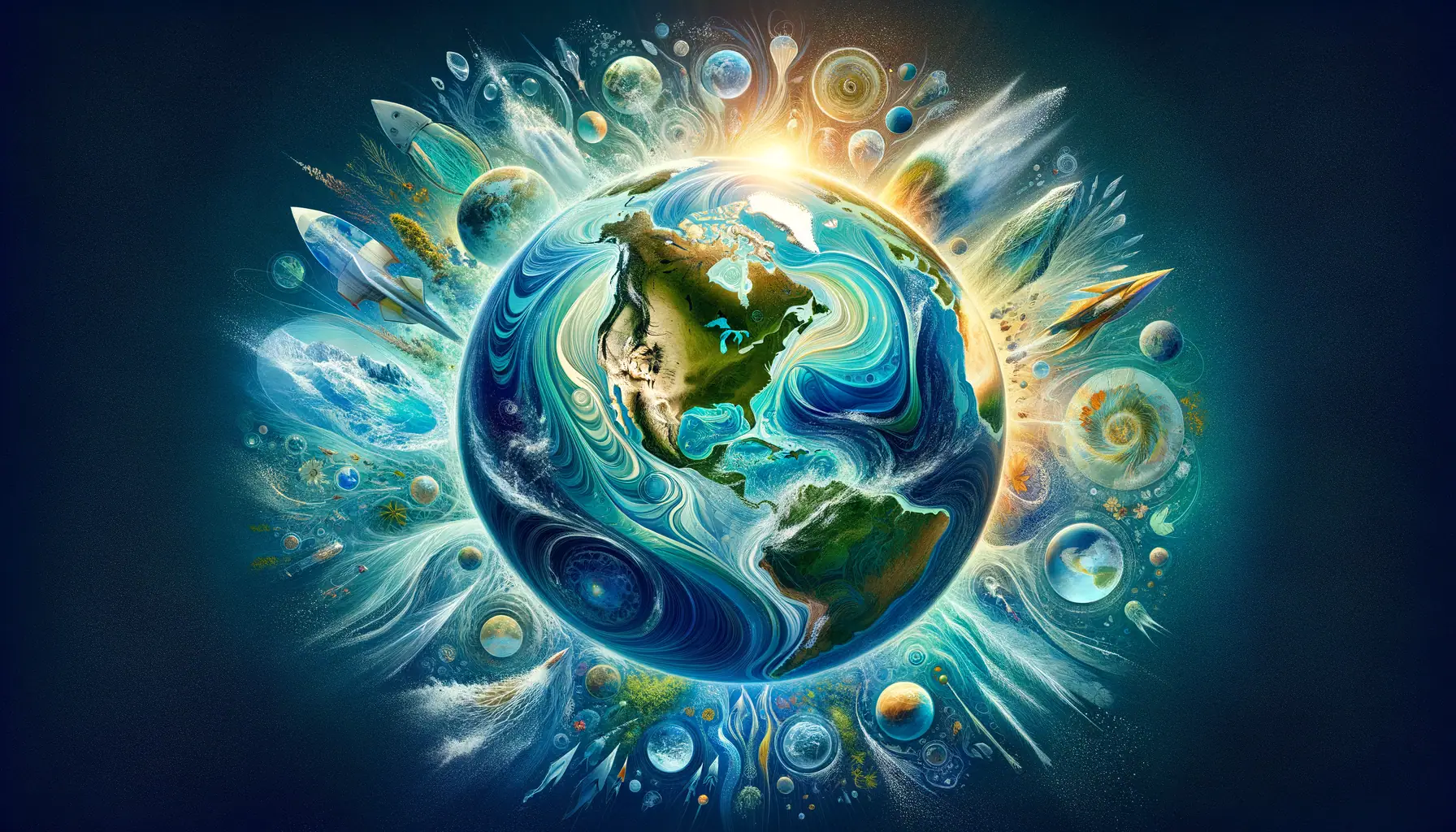 Major Landforms of the Earth Class 6 - Summary