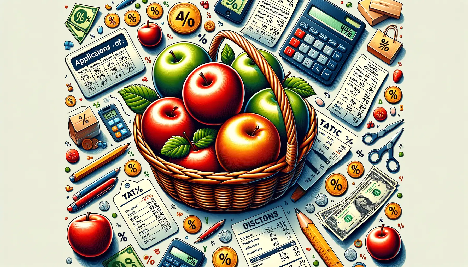 Applications of Percentage Class 8 - Summary