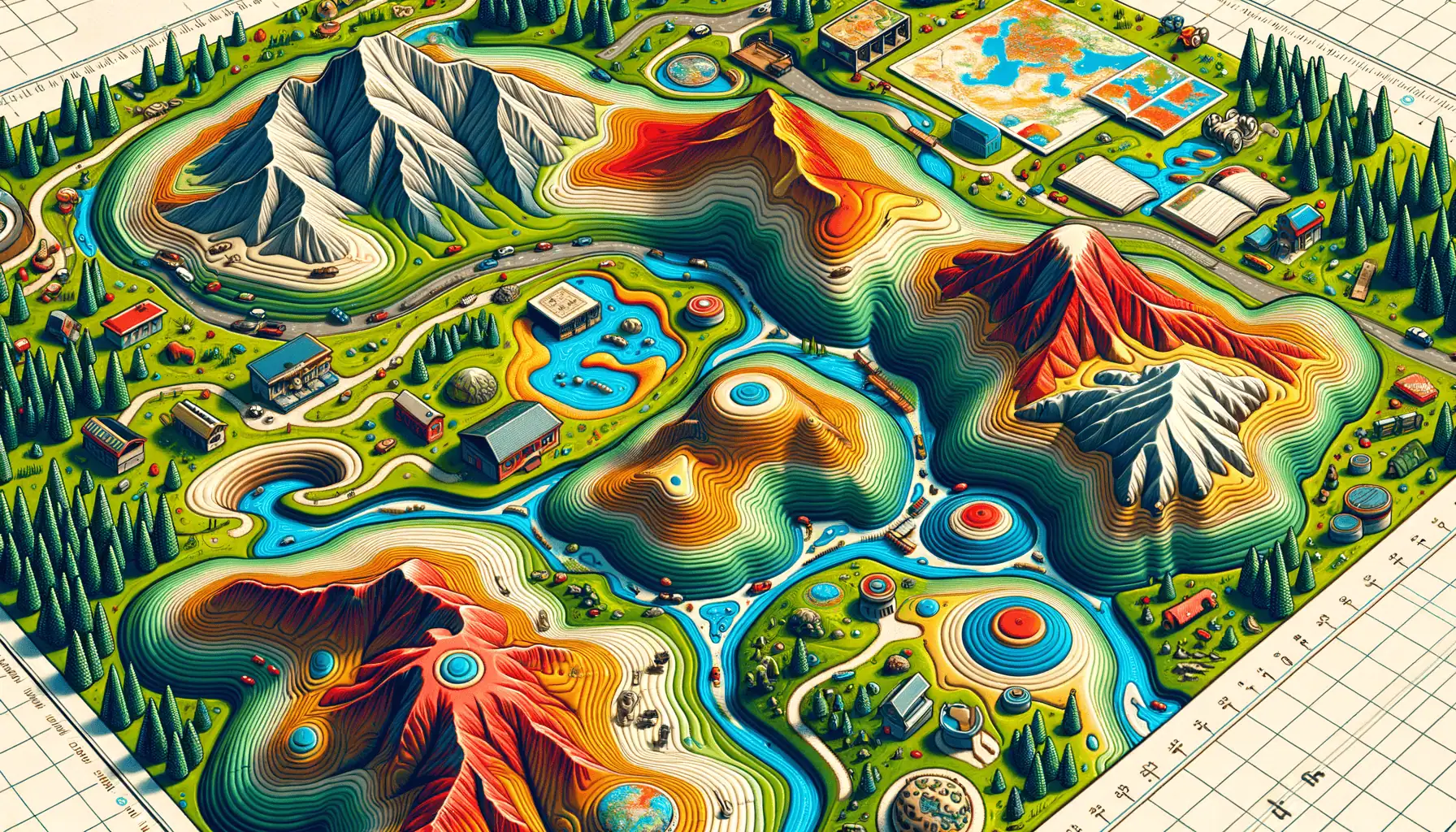 Location, political divisions & physical features Class 8