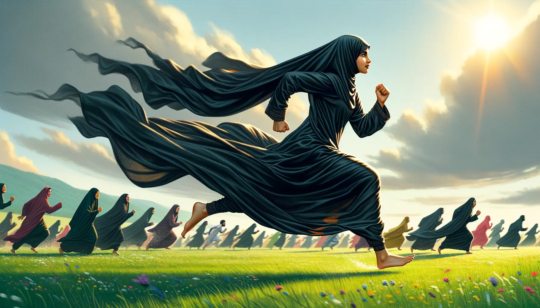 Sabina's Race Class 7 - Summary & Extra Questions