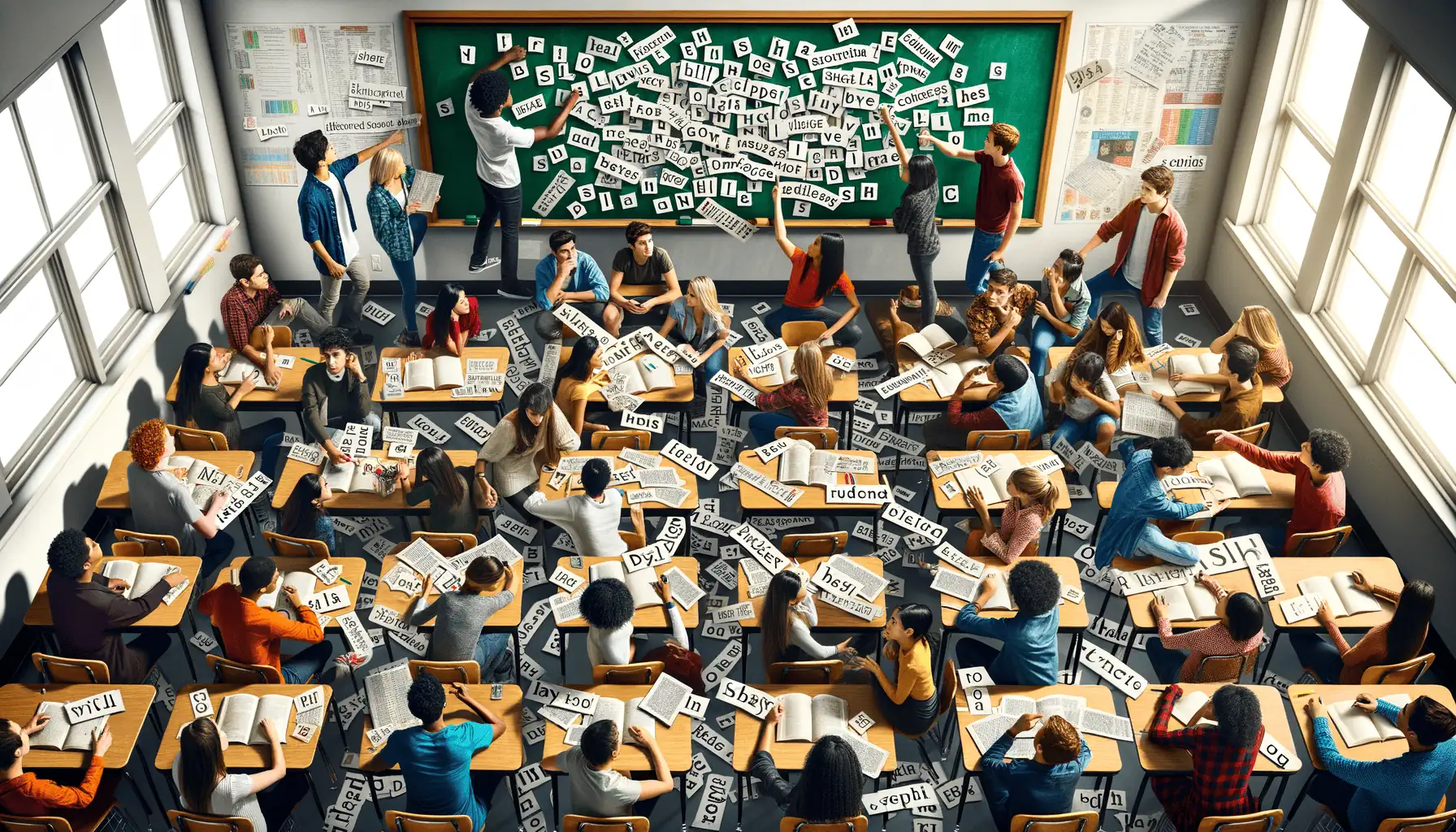 Jumble Sentences Class 9 - Notes & Examples