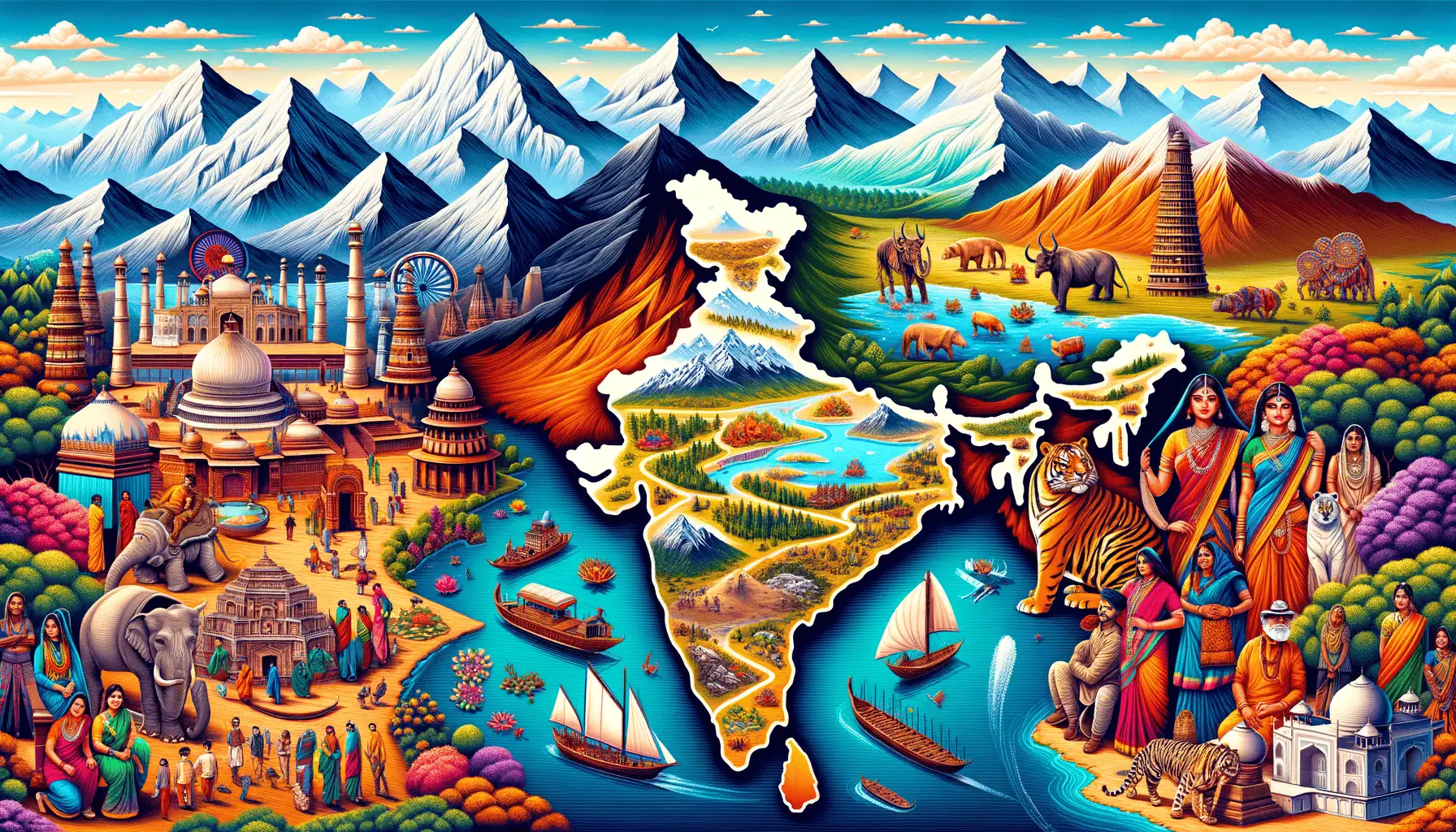 India: Our Motherland Class 6 - Summary & Extra Questions