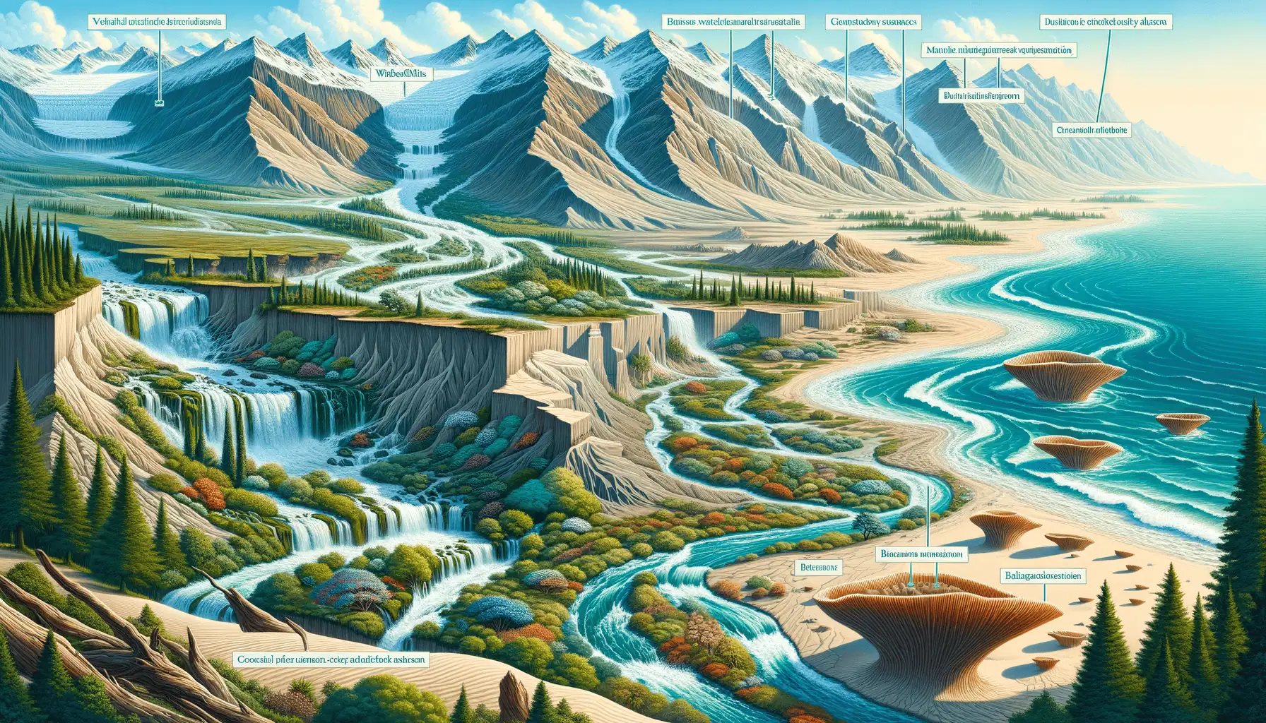 How Surface Landforms Change Class 7 - Summary